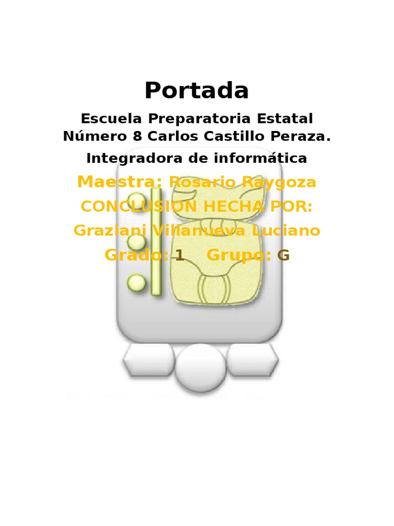 Conclusion de Informatica Proyecto Integrador | PDF