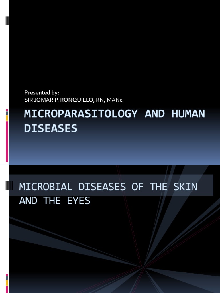 Microparasites and Skin Diseases Overview | PDF | Staphylococcus ...