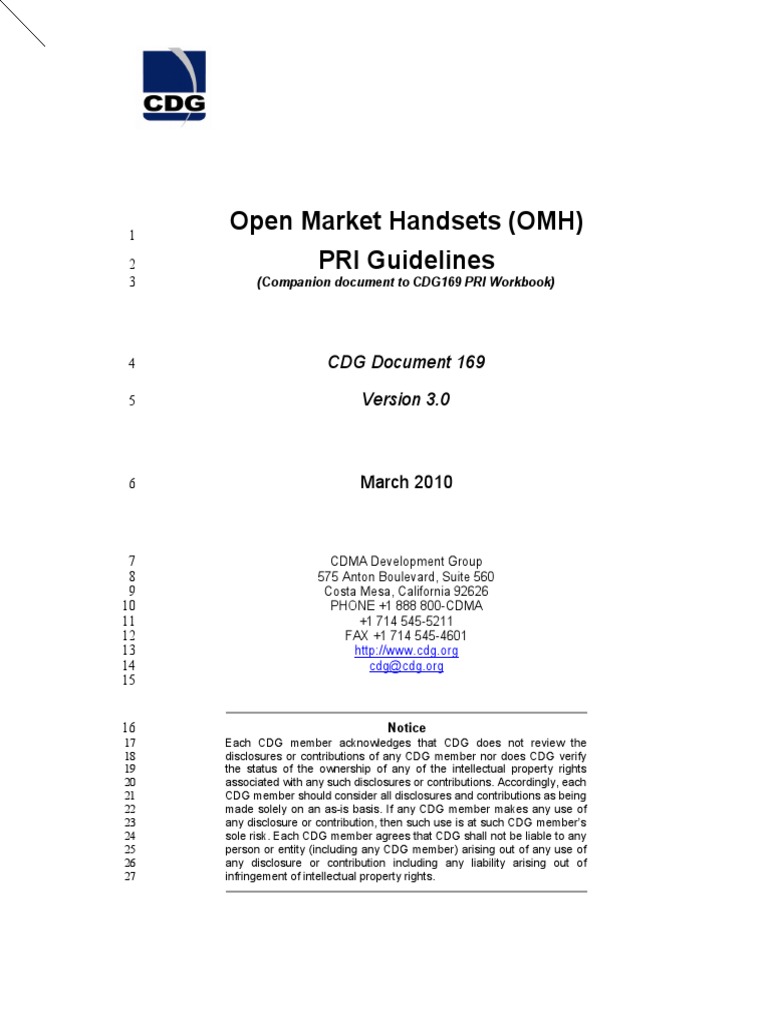 (Cdg169) Omh Pri Guidelines | PDF | Binary Coded Decimal | String (Computer Science)