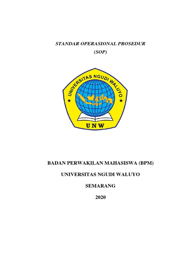 Sop Ormawa Unw 2020 | PDF