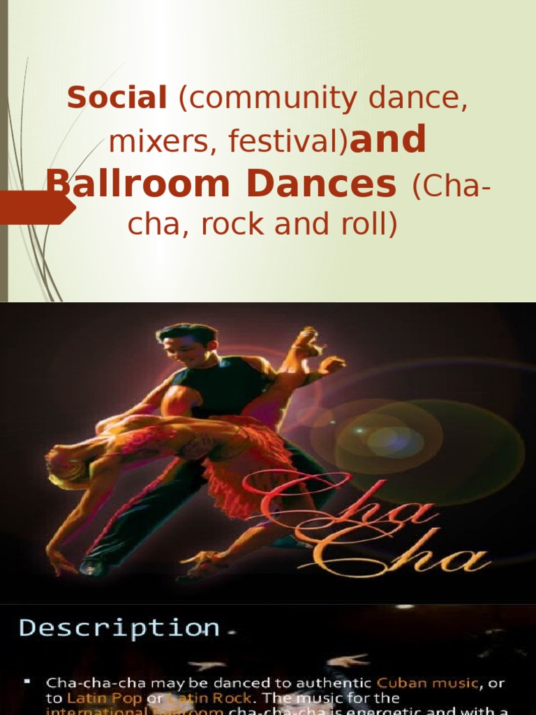 Social (Community Dance, Mixers, Festival | PDF | Art
