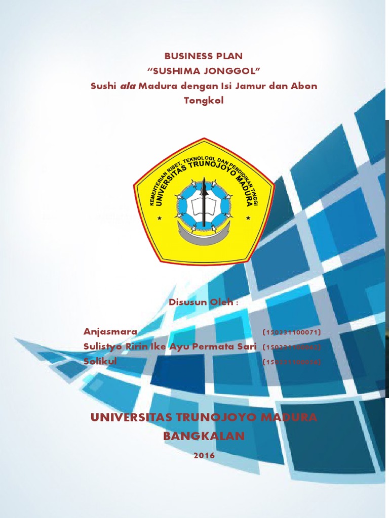 Proposal Bisnis Plan Unida Gontor | PDF