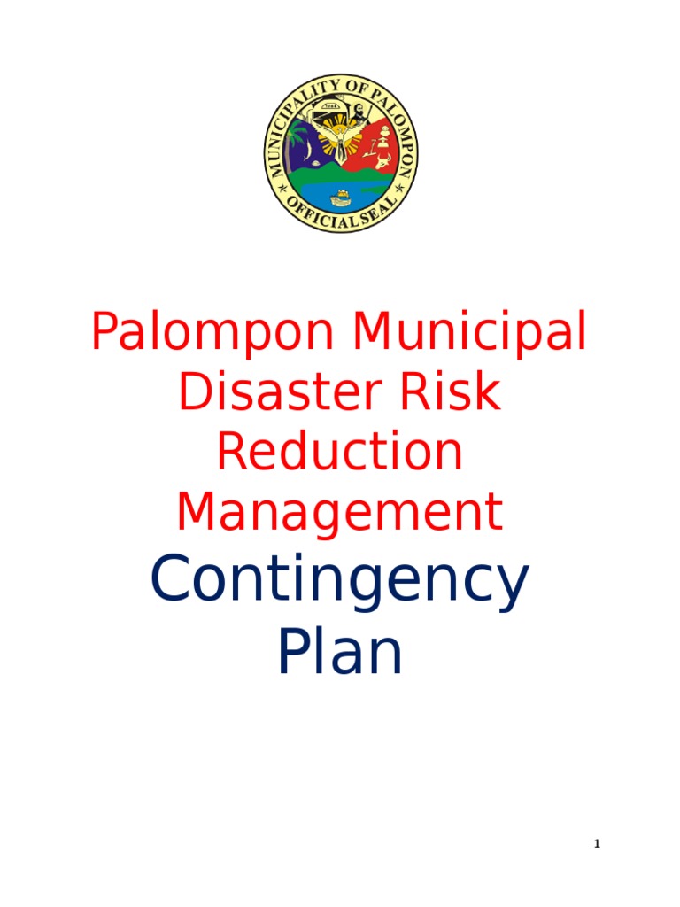 DRRM Manual - Contingency Plan | PDF | Hazards | Risk Management
