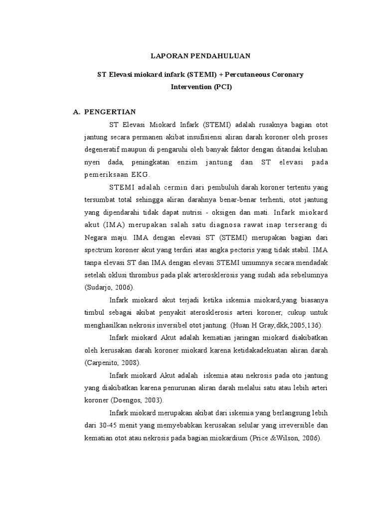 LP Stemi + Pci | PDF