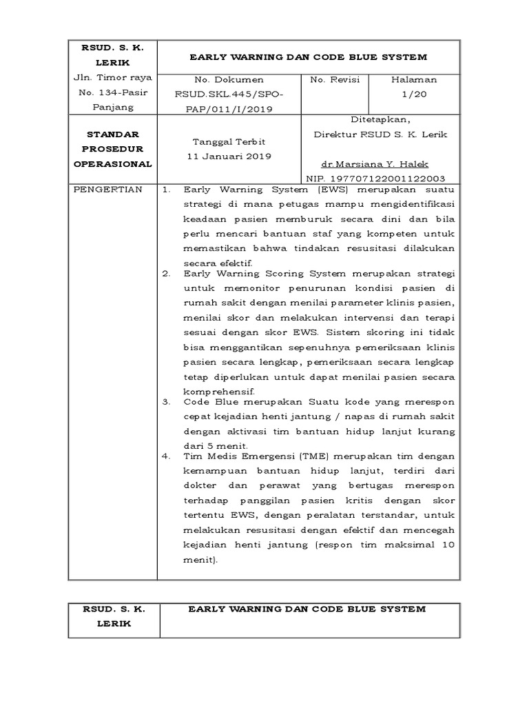 Spo Ews New | PDF | Pengembangan Diri | Kesehatan Holistik