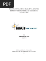 Materi Briefing Proposal Thesis Binus Online - 2321-2322 | PDF
