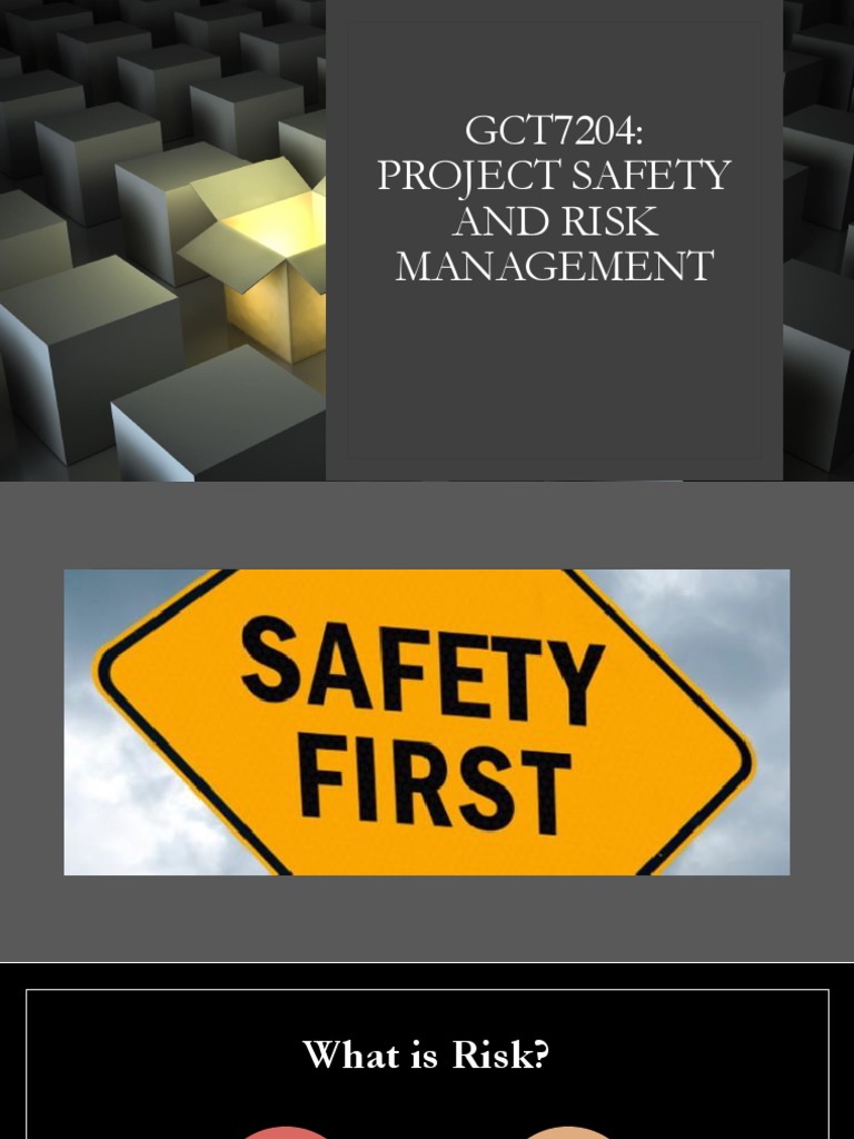 Concept of Project Safety and Risk Management | PDF | Risk Management ...