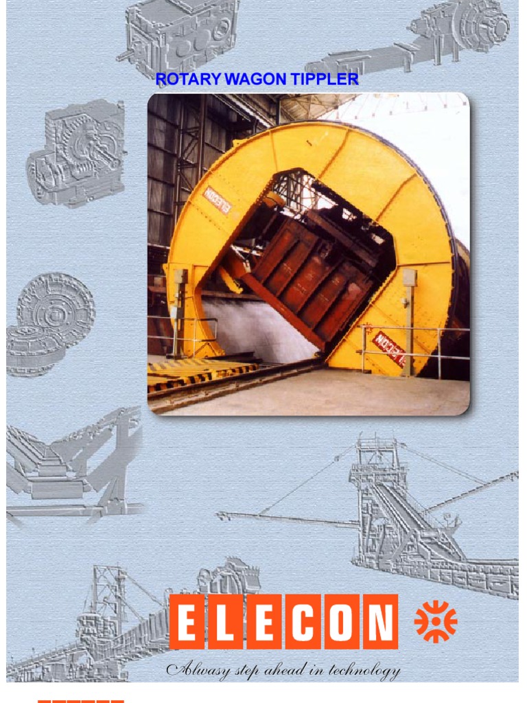 Rotary Wagon Tippler Overview | PDF | Mechanical Engineering ...