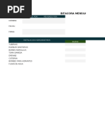 Bitacora de Botiquin | PDF | Materiales | Equipo medico