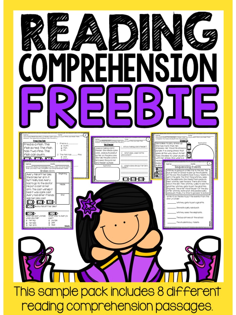 Reading Comprehension Passages Sample Pack | PDF | Giraffe