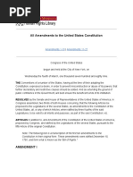 Constitution and Amendments Cheat Sheet | PDF | United States ...