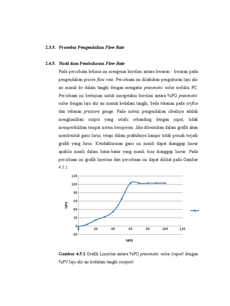 Pengendalian Flow Rate | PDF