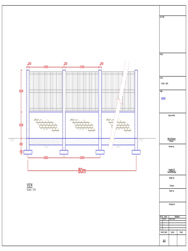 BRC Fence Design 80 M PDF | PDF