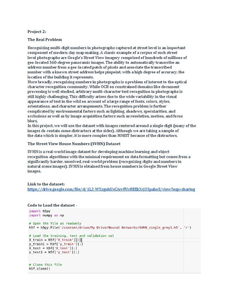 Project2 NN Digit Classification Brief Updated PDF | PDF | Deep Learning | Optical Character ...
