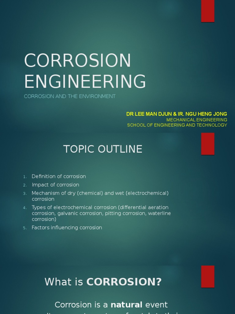 Corrosion Engineering Chapter 1 | PDF | Corrosion | Electrochemistry