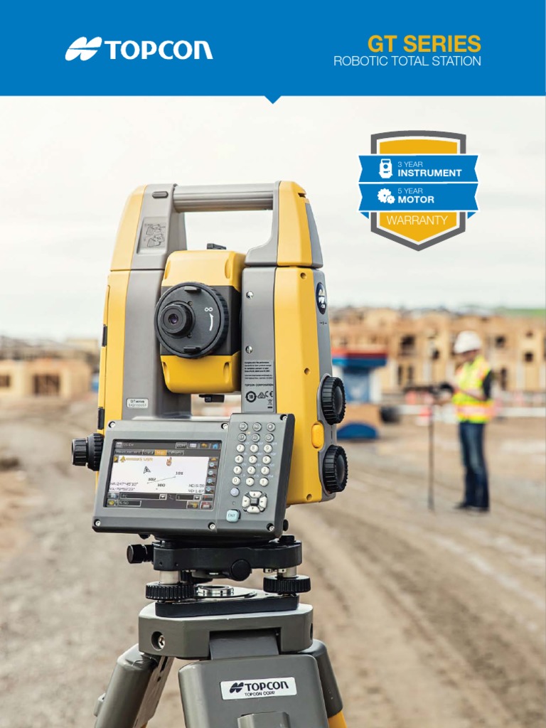 Total Station RObotic Topcon GT 501 With Automatic Control ...