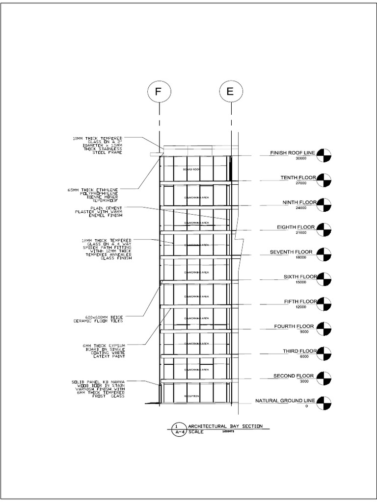 Bay Section Architectural Details | PDF