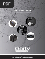 Onity ADVANCE Trillium RFID Data Sheet | PDF