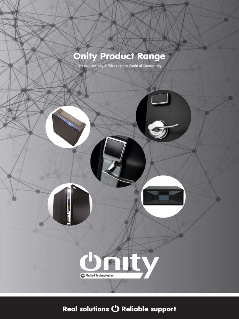 Onity Product Range. Discover Security & Efficiency in A World of ...