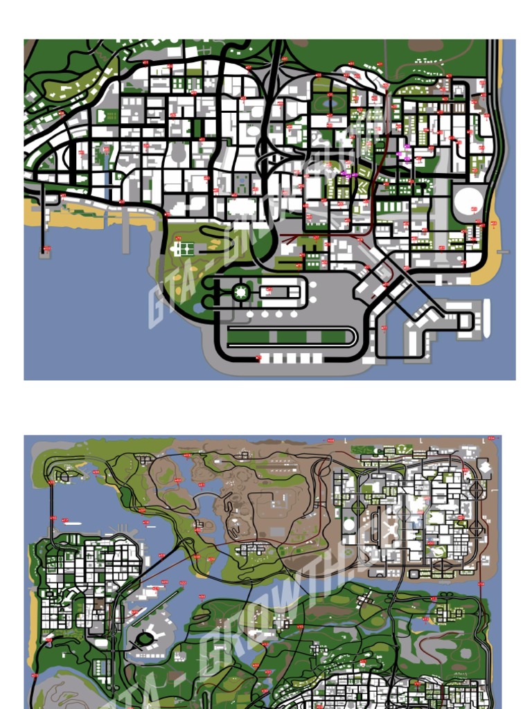 Mapas Gta San Andreas | PDF