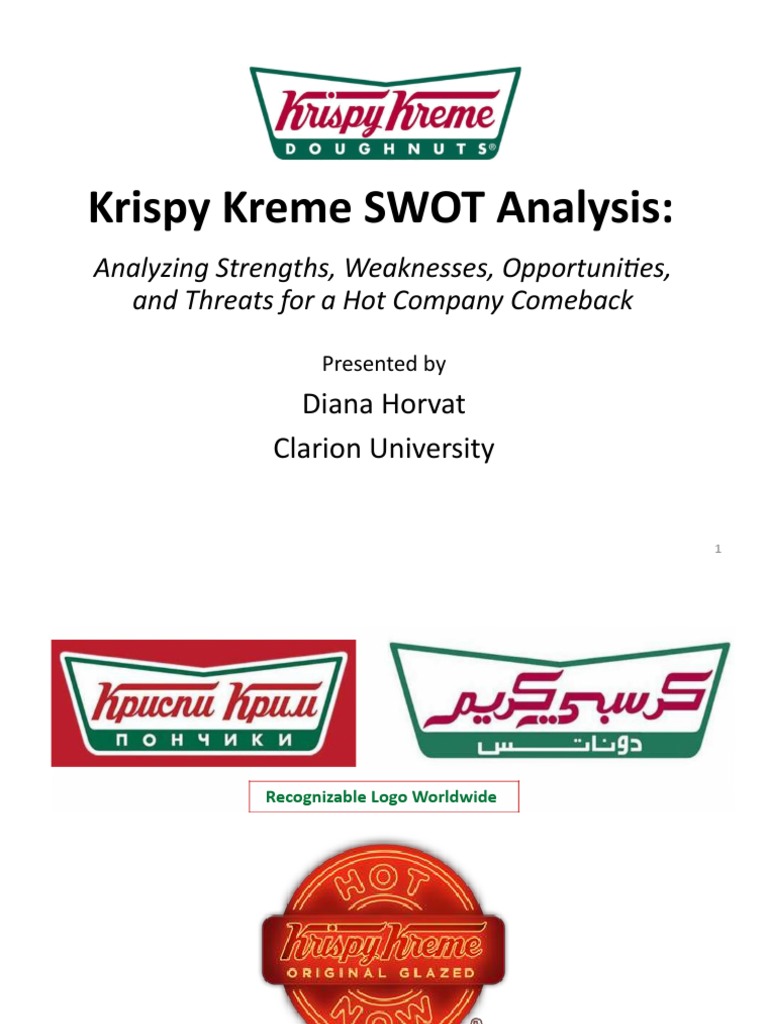 Krispy Kreme Swot Analysis | PDF | Swot Analysis | Doughnut