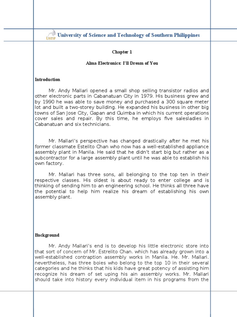Group 5 - CASE STUDY 1 | PDF | Business | Science