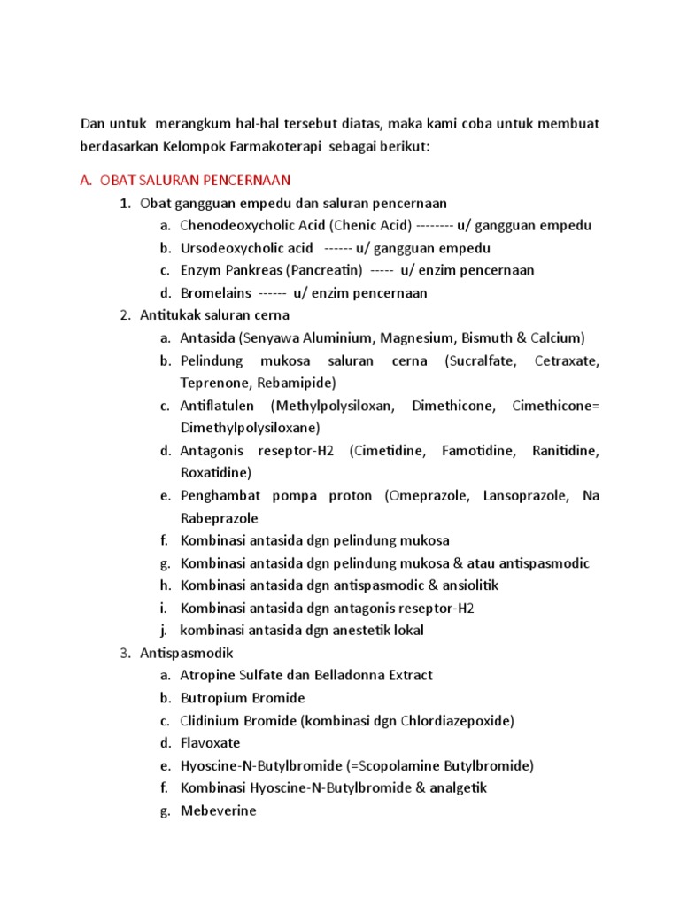 Spesialite Obat | PDF