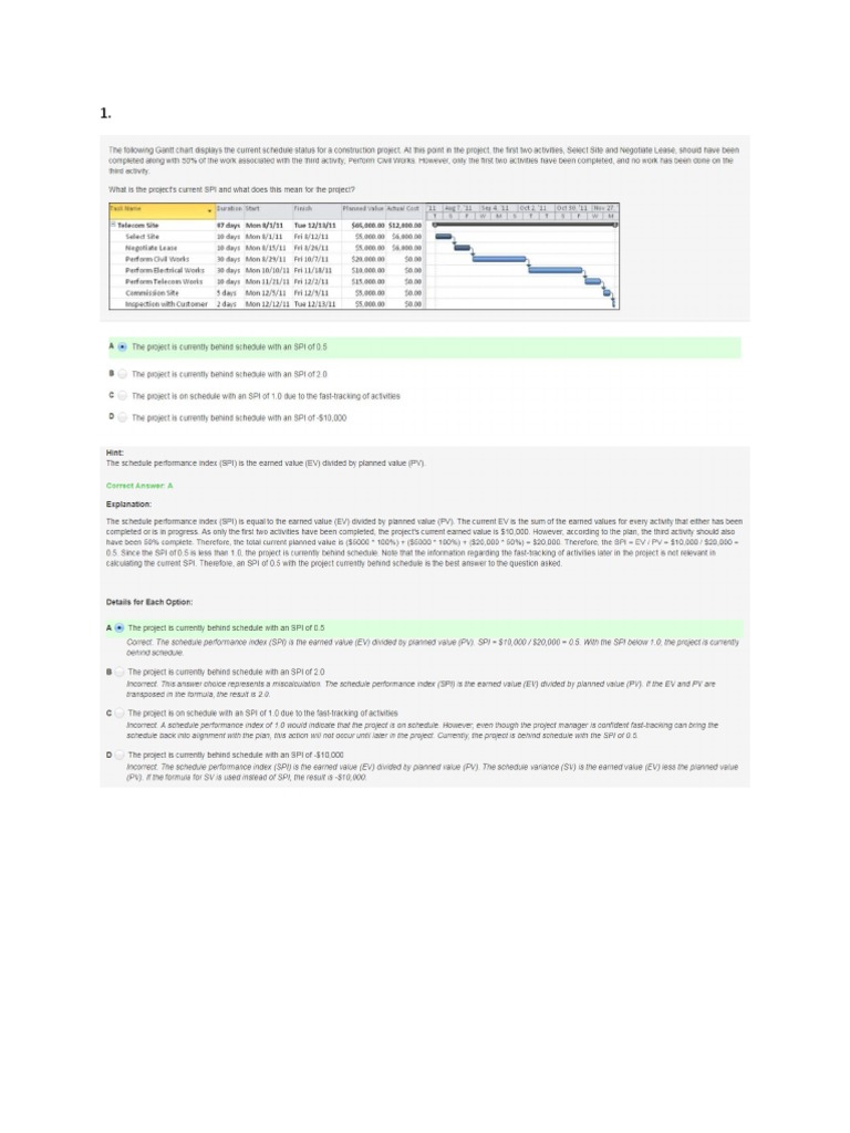 PMP Sums | PDF | Net Present Value | Internal Rate Of Return