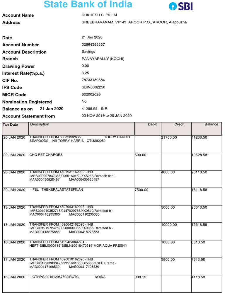 Transaction Statement | PDF | Debit Card | Service Industries