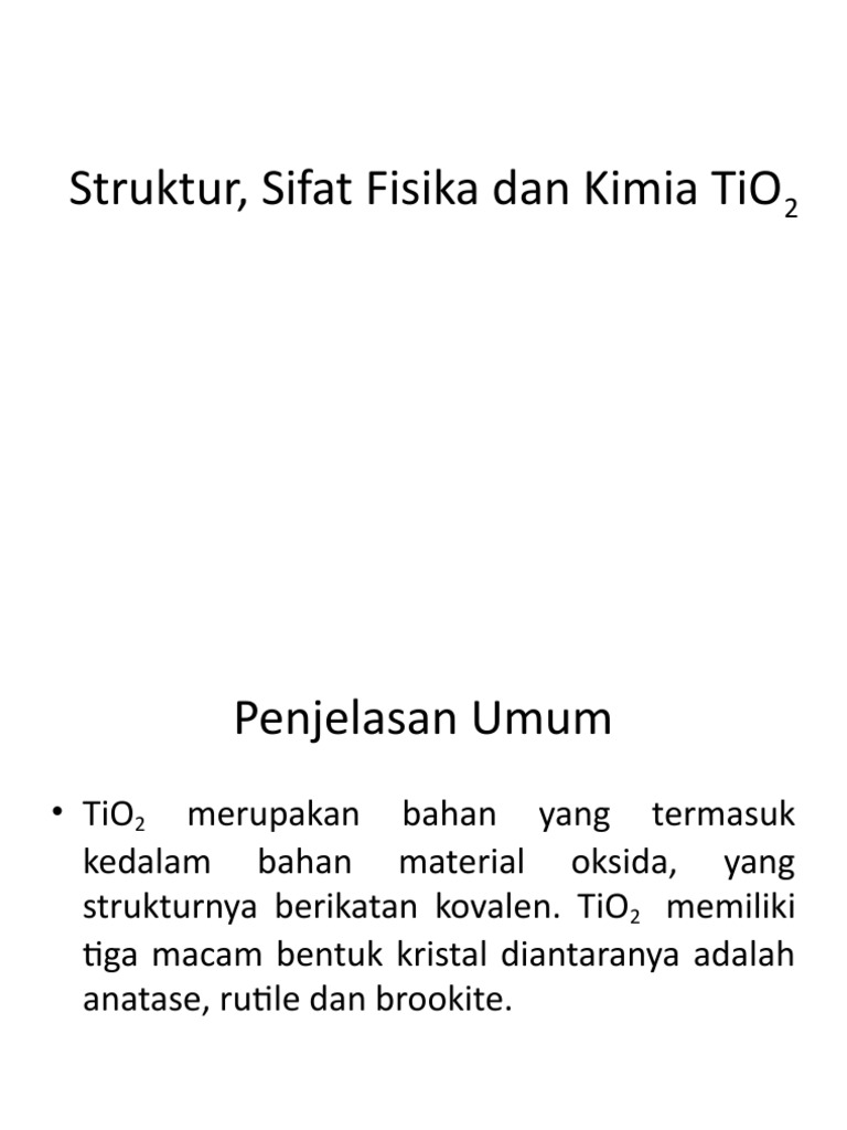 TiO2 | PDF