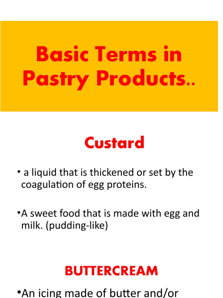 Bread Powerpoint Basic Terms | PDF | Flour | Breads