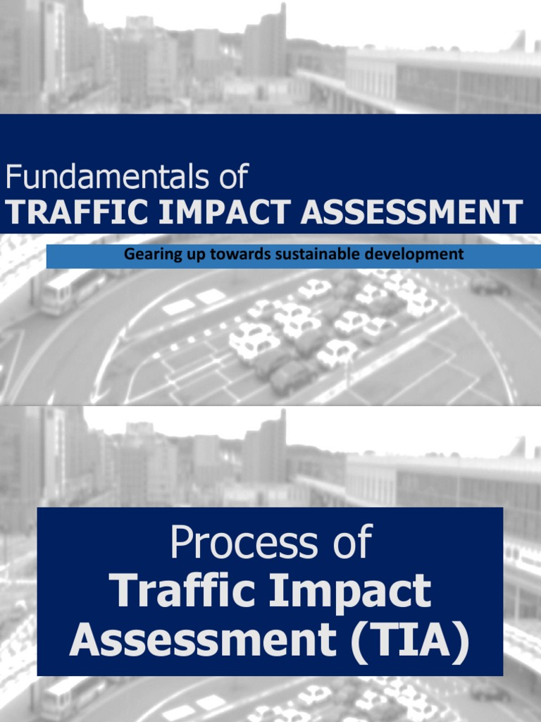 4 TIA Mitigation Measures PDF | PDF | Traffic | Logistics