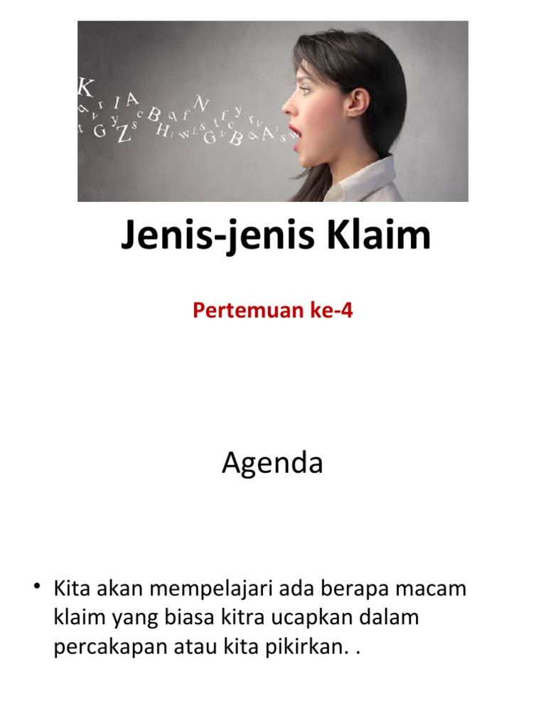 Jenis-Jenis Klaim | PDF