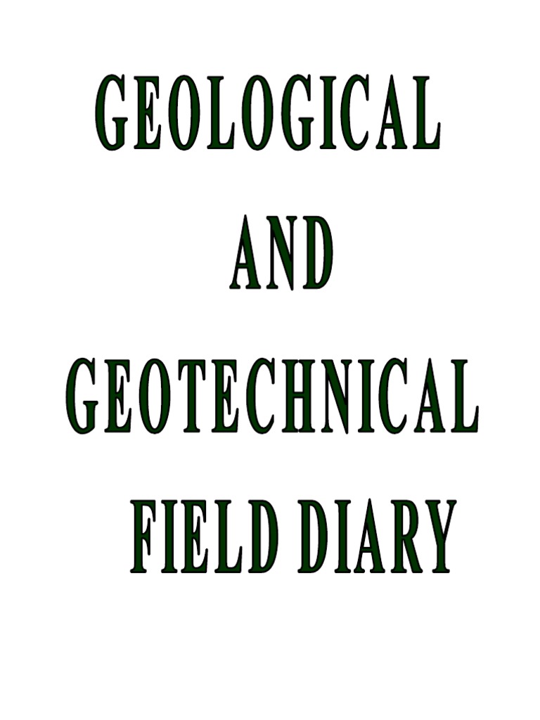 Geological Field Diary PDF | PDF | Rock (Geology) | Geology
