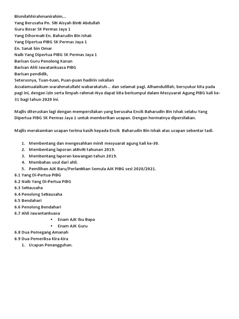 Kata Alu Aluan SU | PDF