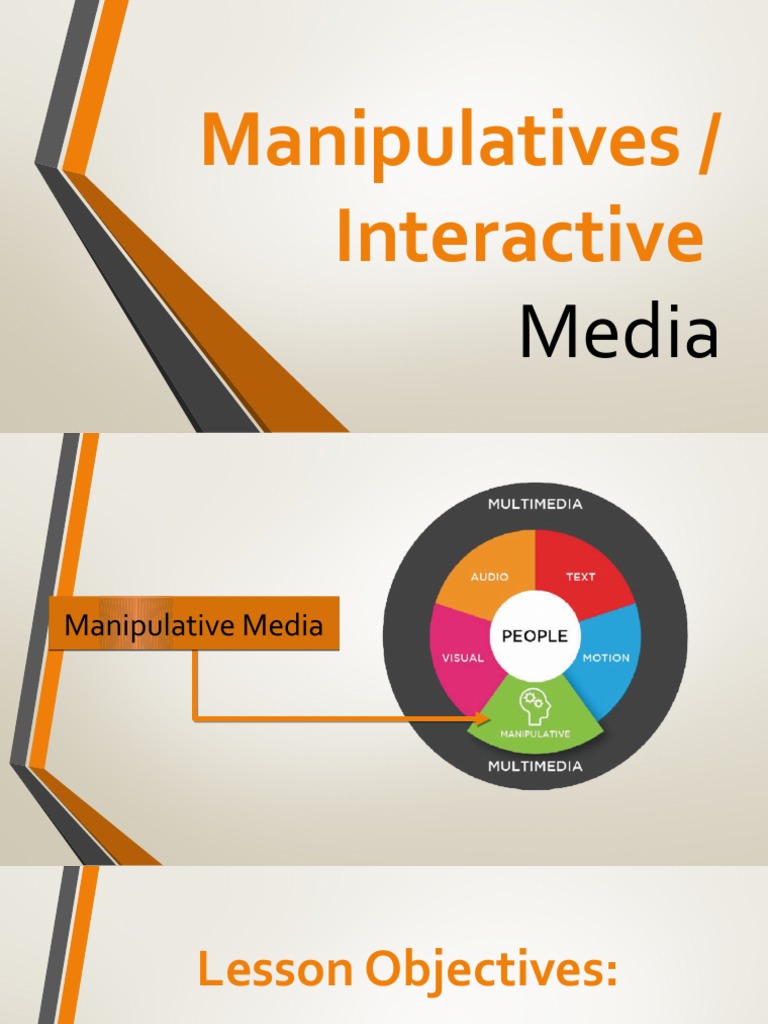 Understanding Manipulative Media Types | PDF | Interactive Media ...
