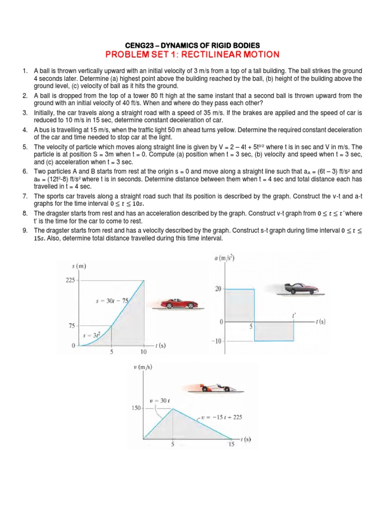 Prob Set 1 | PDF | Teaching Methods & Materials | Science & Mathematics
