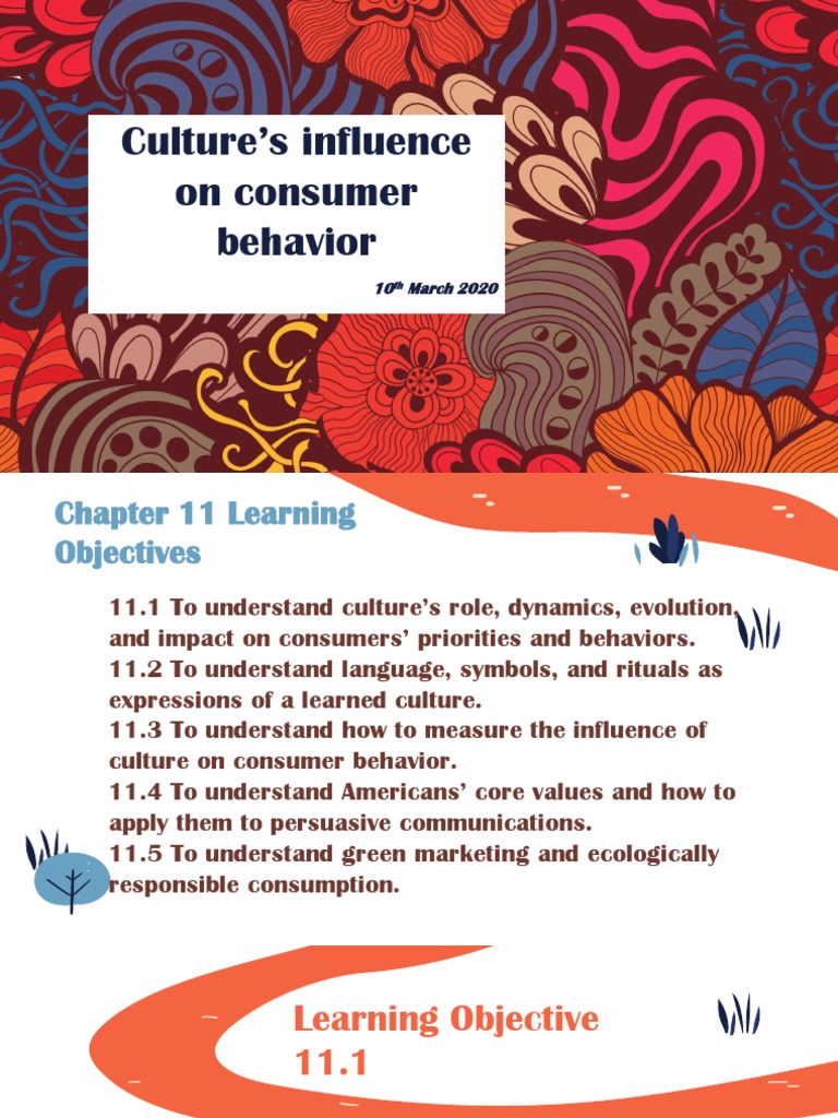 Culture's Influence On Consumer Behavior - 2 | PDF | Behavior | Rituals