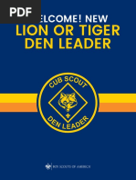 Cub Scout Lion Handbook | PDF | Scouting | Youth Movements