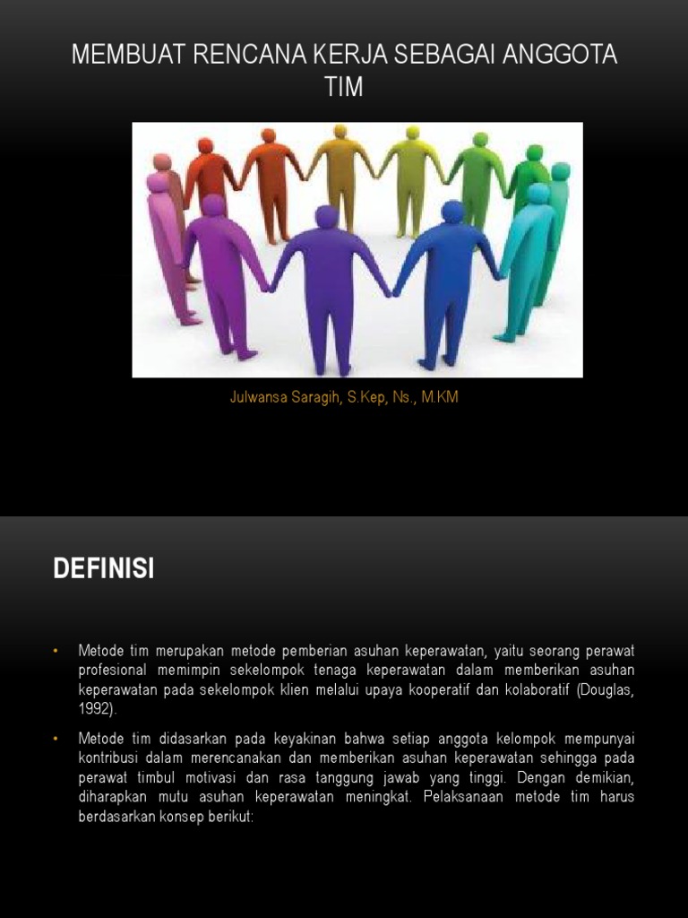 Membuat Rencana Kerja Sebagai Anggota Tim | PDF | Karier & Perkembangan