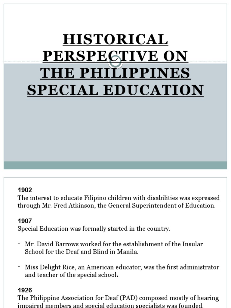 SPED | PDF | Special Education | Disability