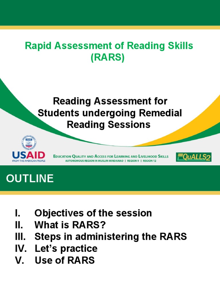 RARS Final | Download Free PDF | Educational Assessment | Applied ...