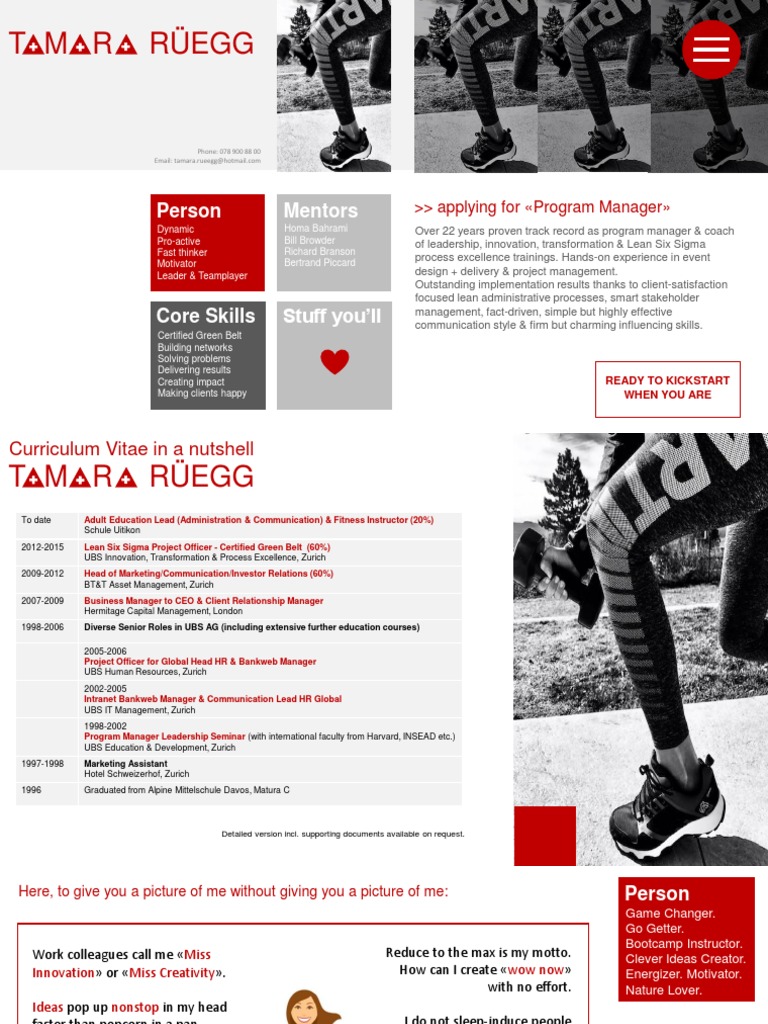 Kickstart CV | PDF | Leadership | Mentorship