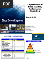 Daily HSSE Report Template | PDF | Workplace | Occupational Safety And ...