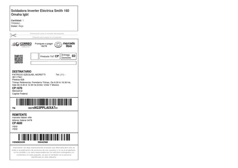 Shipment Labels 191108122359 | PDF