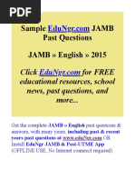 UNILAG JUPEB Practice Questions Answers | PDF
