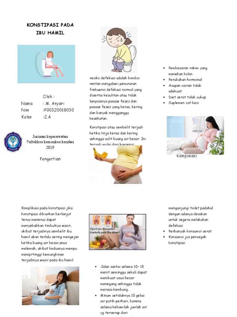 Konstipasi Pada Ibu Hamil | PDF