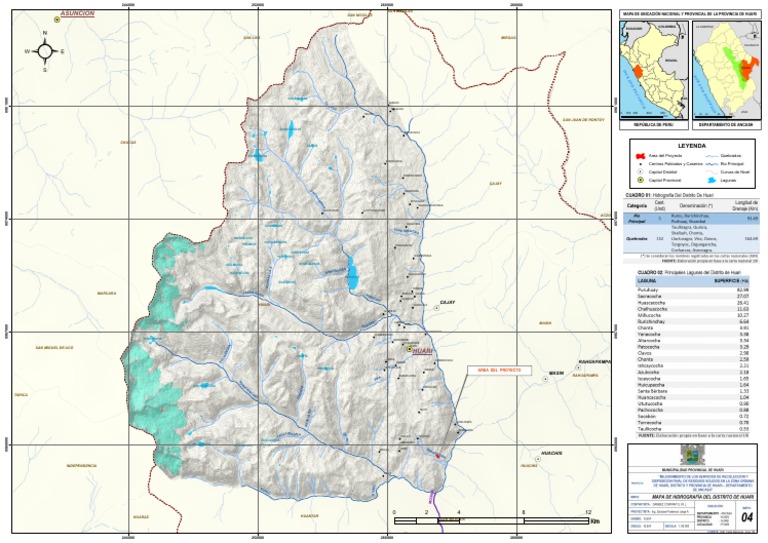 Mapa de Ubicación de Huari, Áncash | PDF