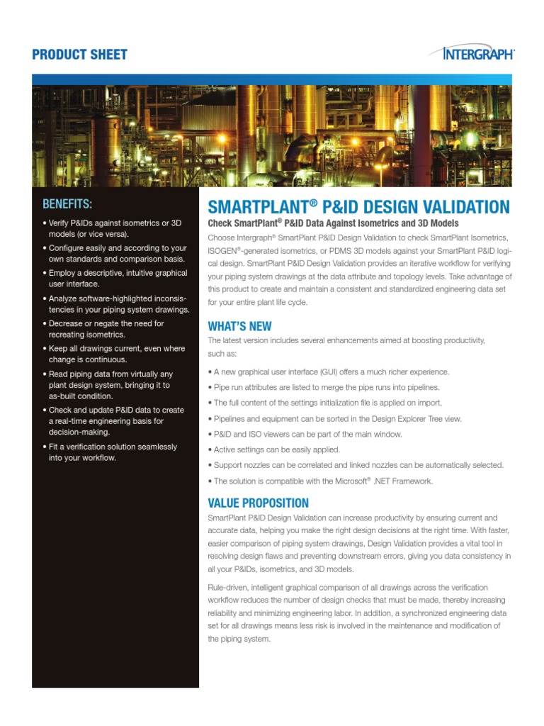 SmartPlant PID Design Validation PDF | PDF | Graphical User Interfaces | 3 D Computer Graphics