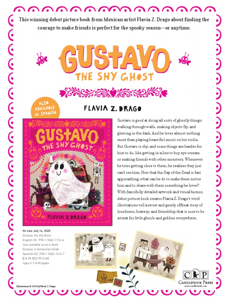 Gustavo The Shy Ghost by Flavia Z. Drago Author's Note | PDF
